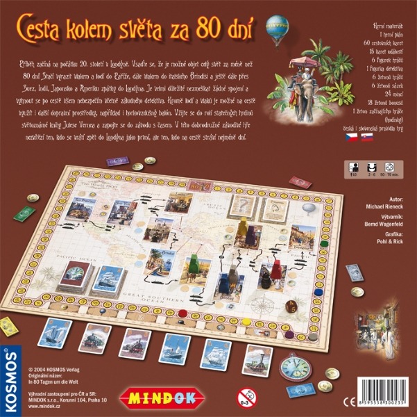 Cesta kolem světa za 80 dní | MINDOK