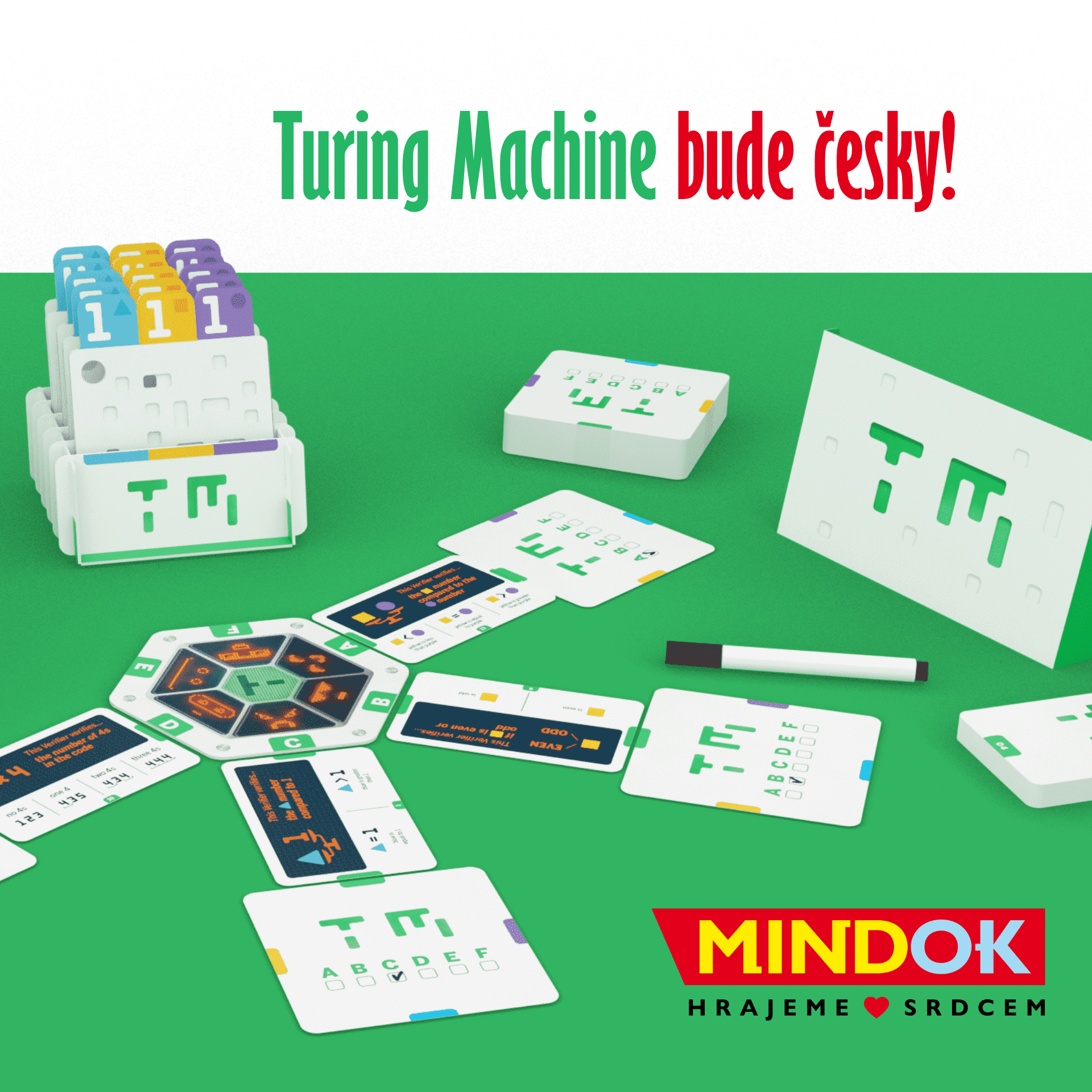 Připravujeme: Turing Machine. Nejlepší sólo hru roku 2022 dle BGG | MINDOK