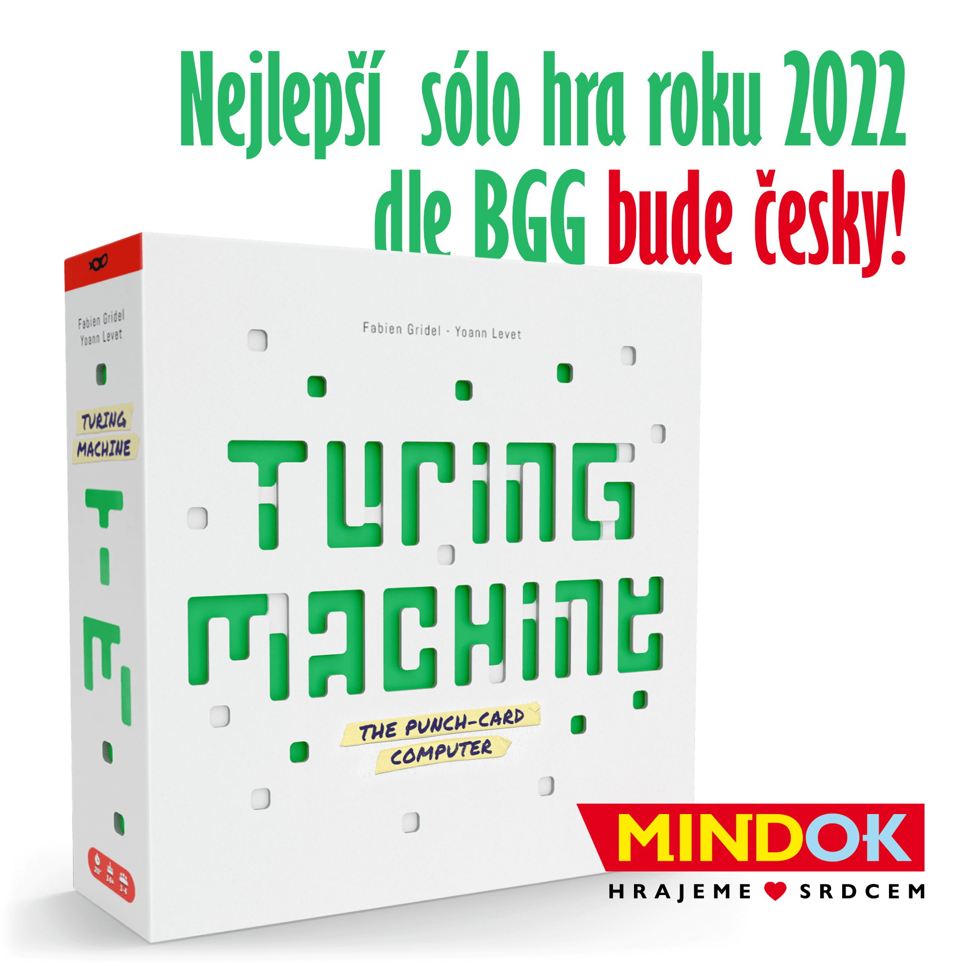 Připravujeme: Turing Machine. Nejlepší sólo hru roku 2022 dle BGG | MINDOK