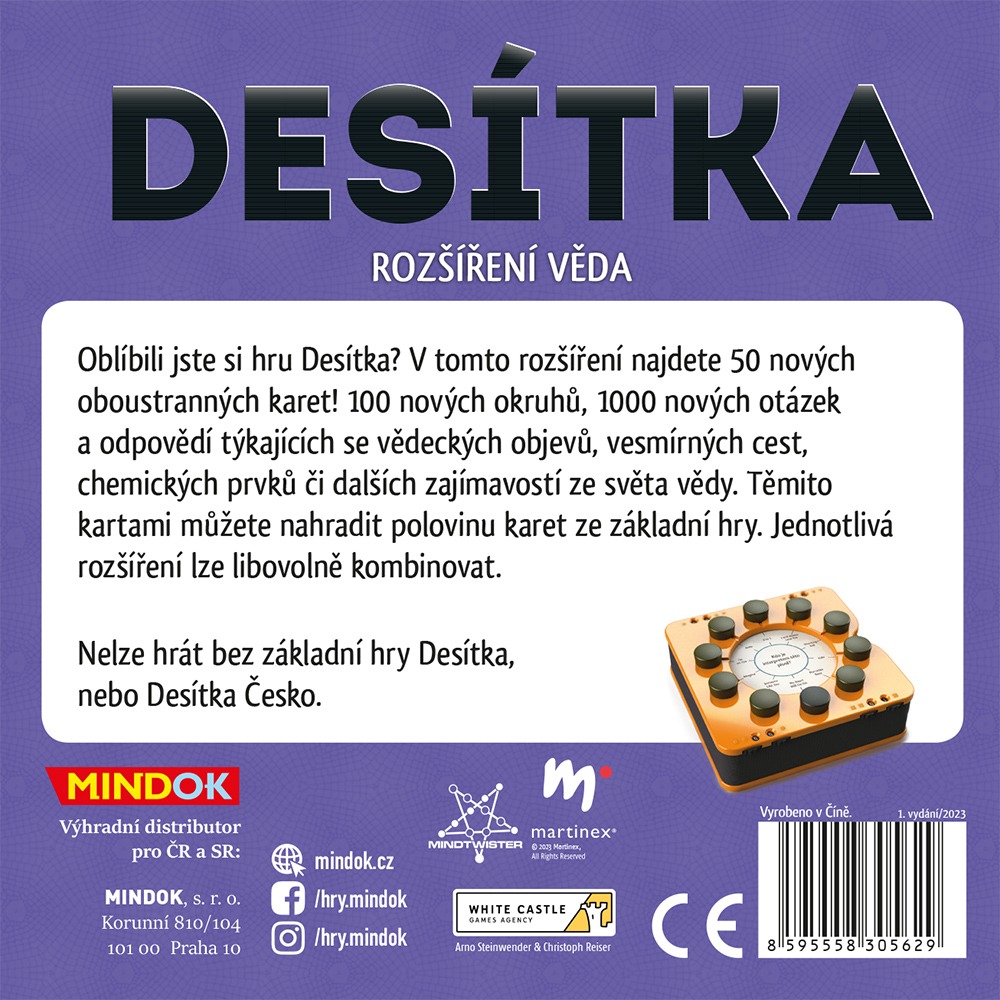 Desítka: rozšíření Věda | MINDOK