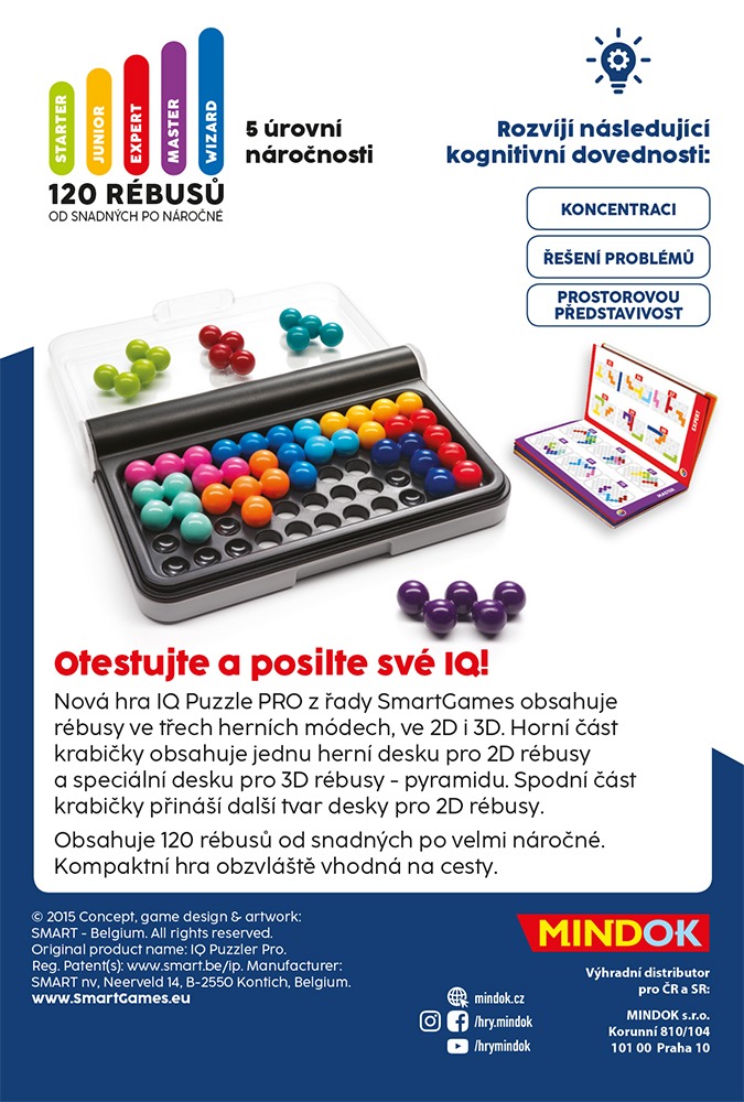IQ Puzzle Pro – defektní | MINDOK